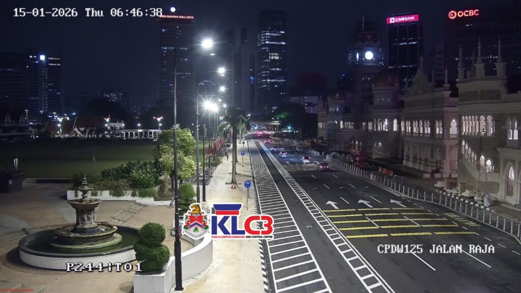 INFO TRAFIK 15/1/2026 6.54 AM – KLCCC