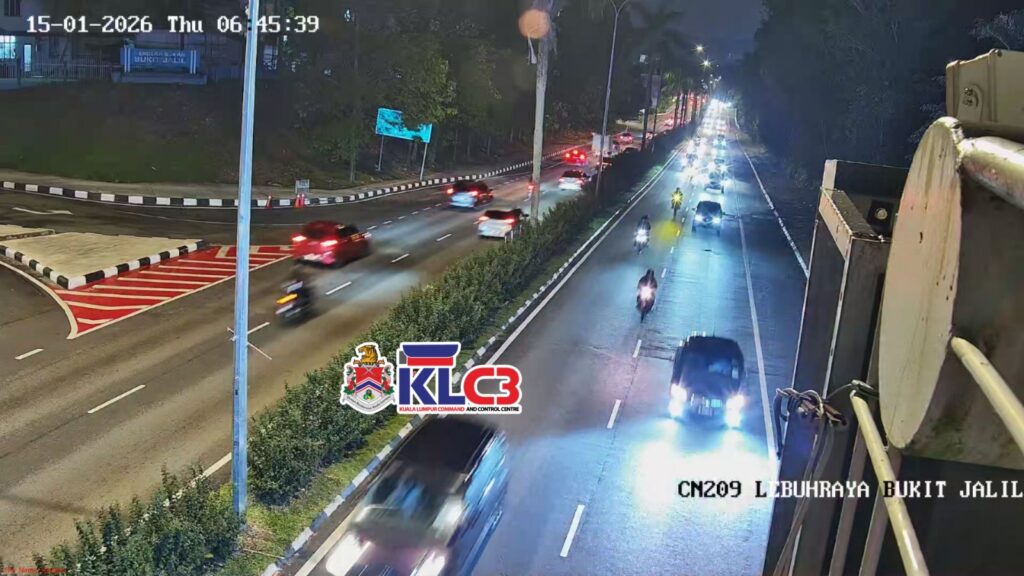 INFO TRAFIK 15/1/2026 6.54 AM – KLCCC