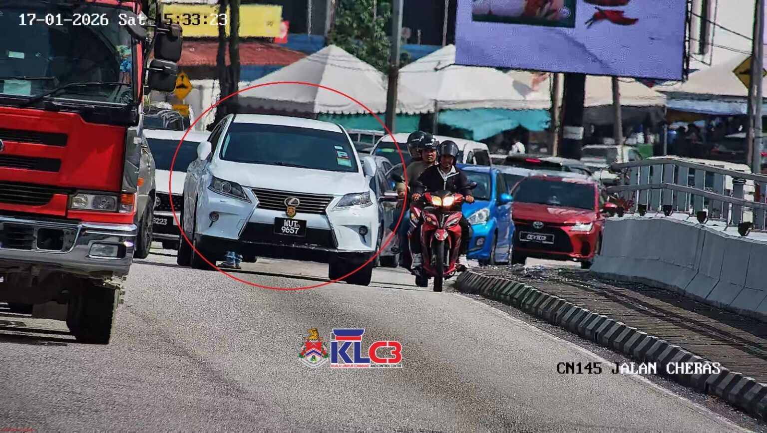 INFO KENDERAAN ROSAK: 17/01/2026 03.30PM JALAN CHERAS – KLCCC