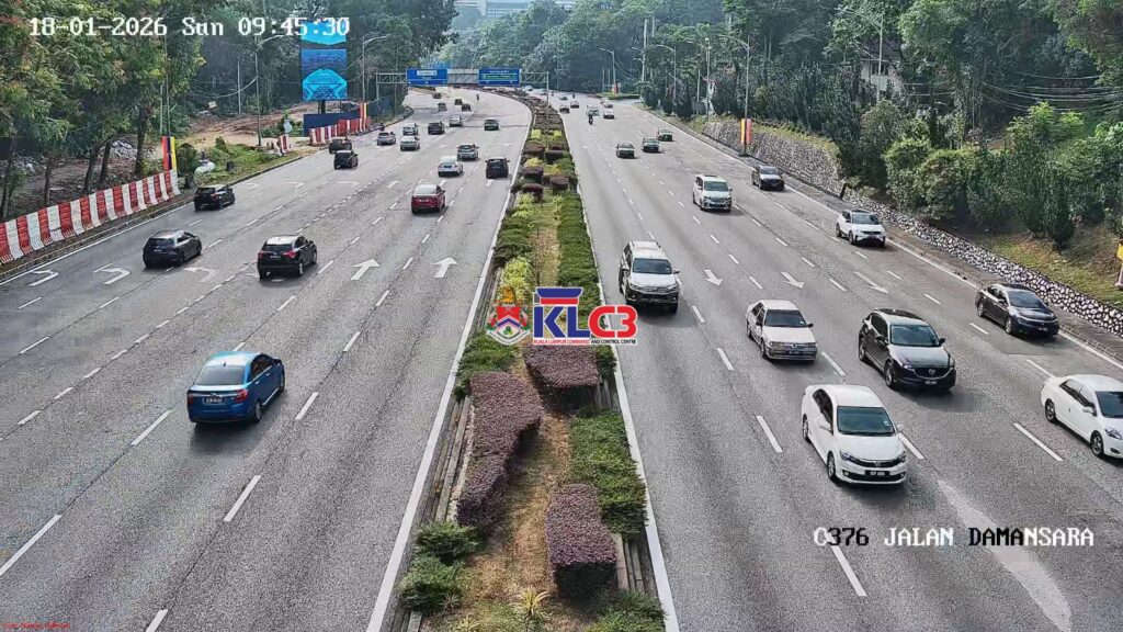 INFO TRAFIK: 18/01/2026 09.45AM – KLCCC
