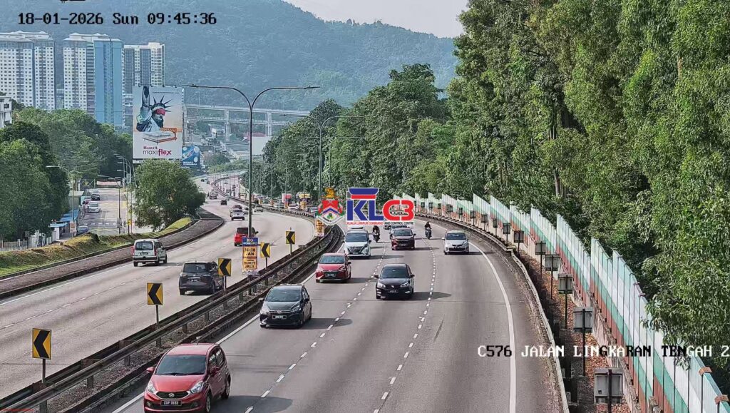 INFO TRAFIK: 18/01/2026 09.45AM – KLCCC