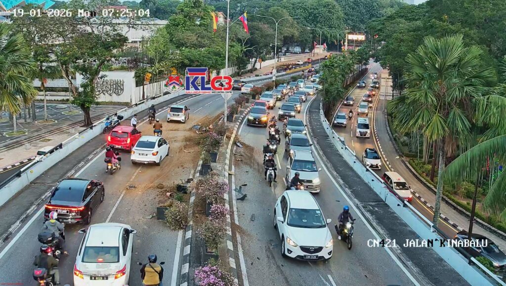 INFO KEMALANGAN: 19/01/2026 07.27AM JALAN KINABALU – KLCCC