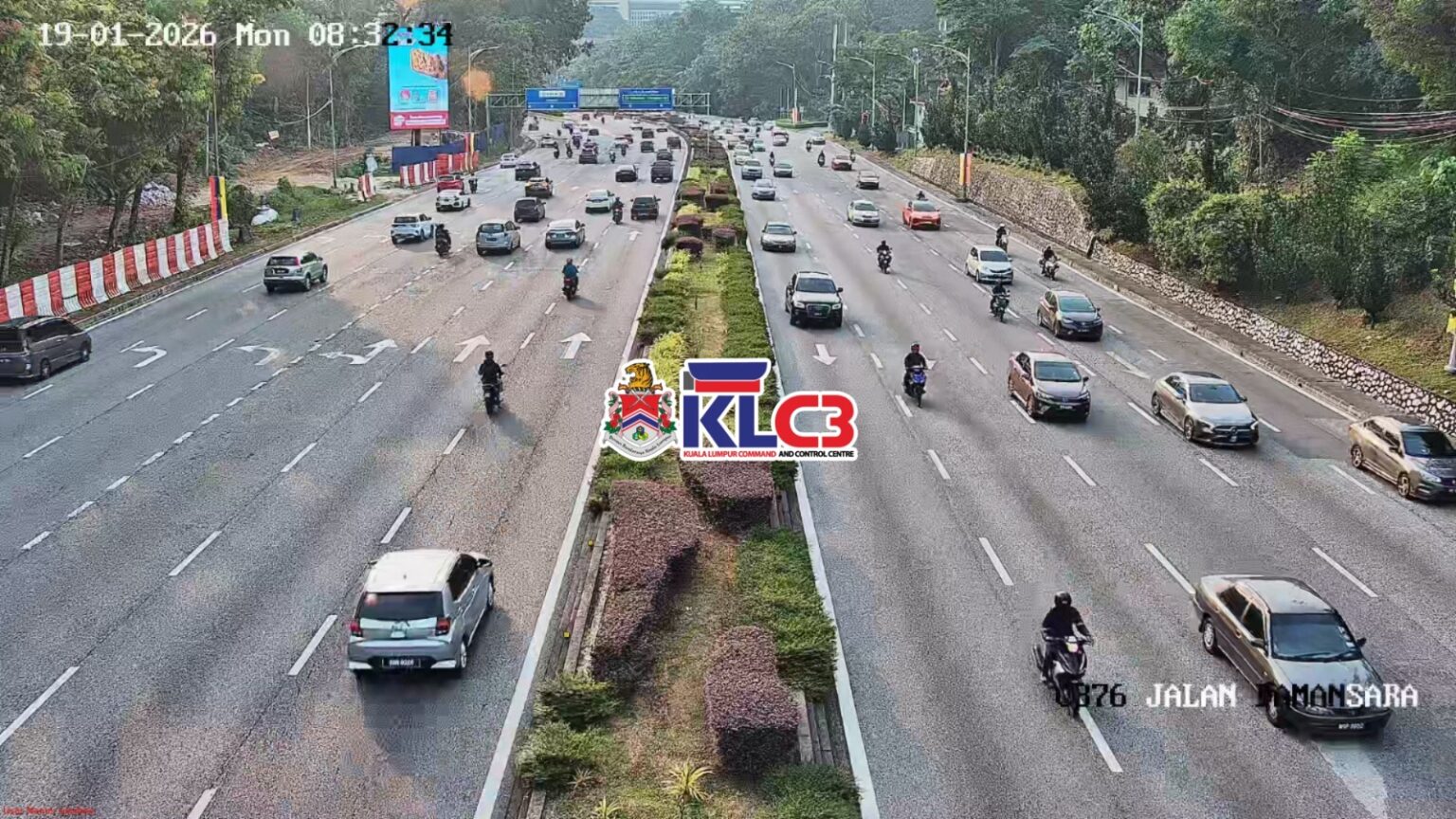 INFO TRAFIK 19.1.2026 8.39 AM – KLCCC