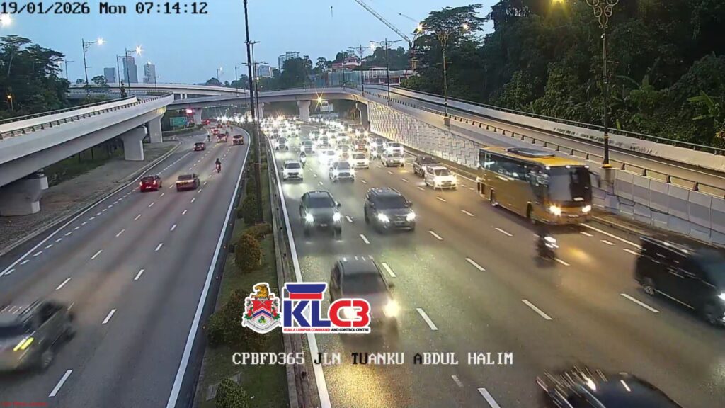 INFO TRAFIK 19.1.2026 7.20 AM – KLCCC