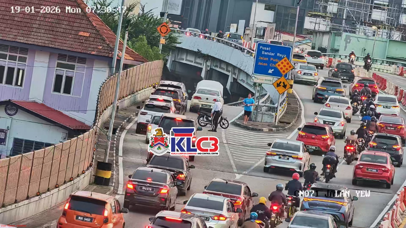 INFO KENDERAAN ROSAK 19.1.2026 7.30 AM – KLCCC